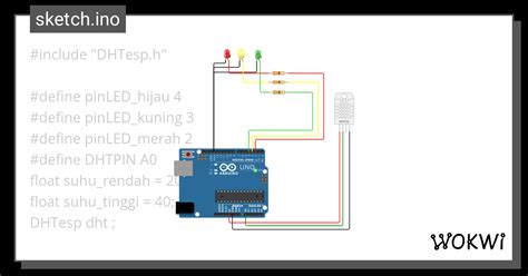 Tugas Sensor Suhu 202120201012 Wokwi Esp32 Stm32 Arduino Simulator