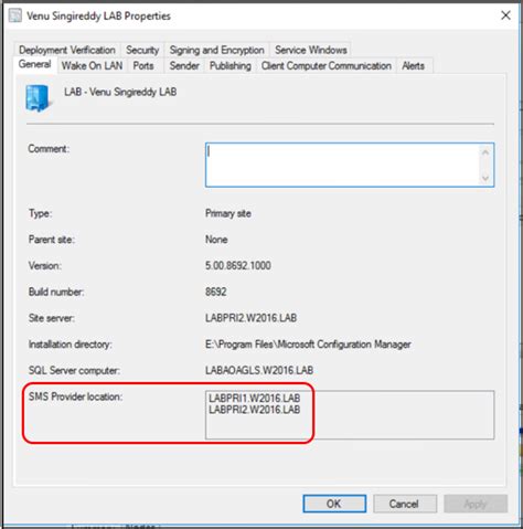 Venu Singireddys Blog Sccm Cb 1806 Site Server High Availability Step