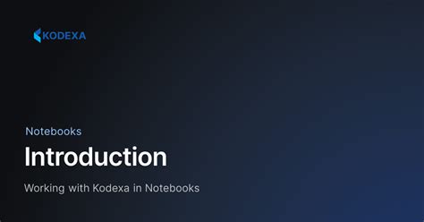 introduction kodexa developer portal