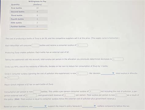 Solved Table Quantitytable Willingness To