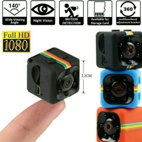 Jual Kamera Mini Pengintai Sq Spy Camera Mini Cctv Mini Tersembunyi Shopee Indonesia