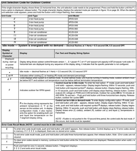 Lennox XC Segment Alert And System Status Codes HVAC Troubleshooting