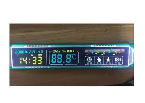 5 0V FSTN LCD Display Transflective Monochrome LCD Display For Vehicle Carrier System