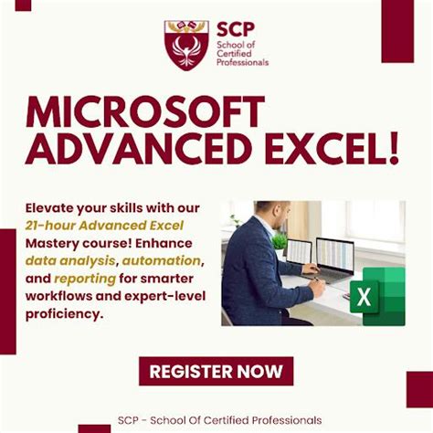 Scp Microsoft Advanced Excel Elevate Your Excel Expertise With Our