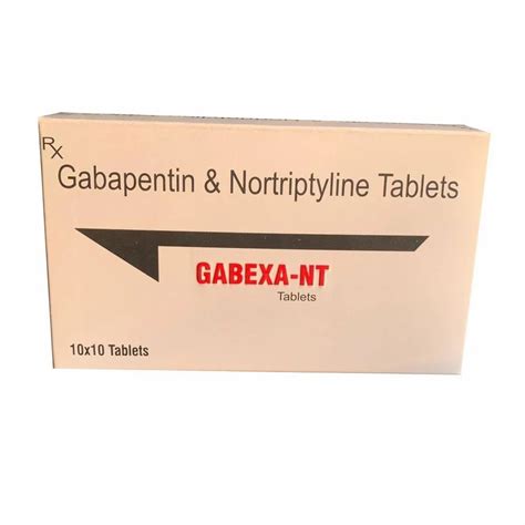 Gabapentin Nortriptyline Tablet At ₹ 200box Gabapentin And Nortriptyline Tablets In Panchkula