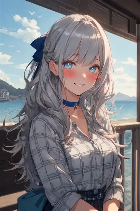 Anime Girl Love Blushing