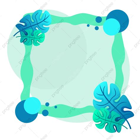 Hd Images Clipart Images Leaf Border Green Plants Free Png Graphic