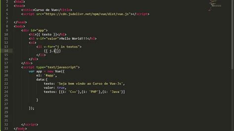 Curso De Vue Js V For Percorrendo Um Array Aula YouTube