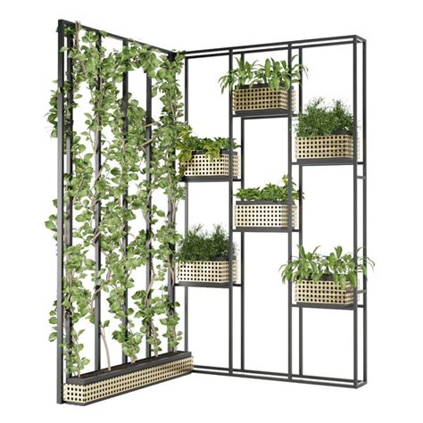 Artstation Collection Plant Vol 80 Indoor Ertical Leaf Blender 3dmax Cinema 4d