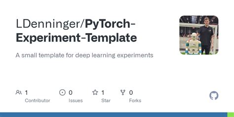 github ldenninger pytorch experiment template a small template for