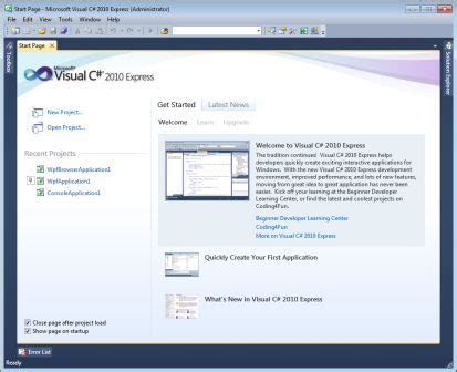 Visual Studio Express Free Download My Digital Life