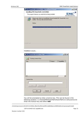 Emc Power Path Install DOC
