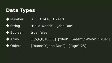 Json Learning Ppt