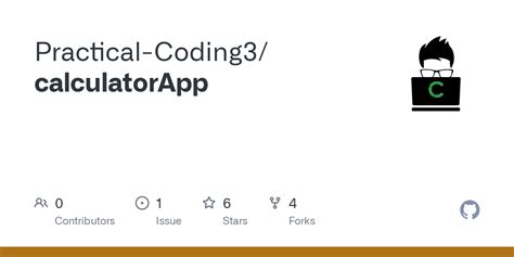 github practical coding3 calculatorapp