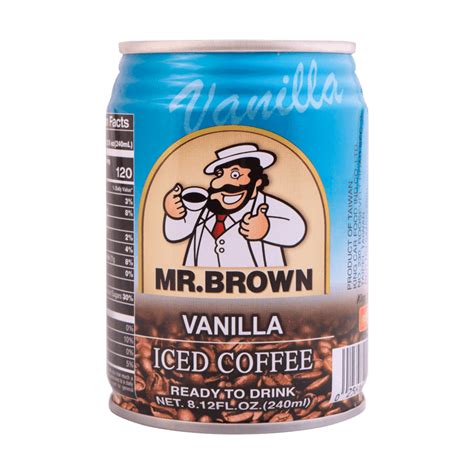 Mrbrown Mr Brown Coffee Vanilla Flavor 240ml Yami