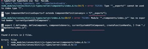 Getting Compile Ts Error After Upgrading To V1162 Convex Community