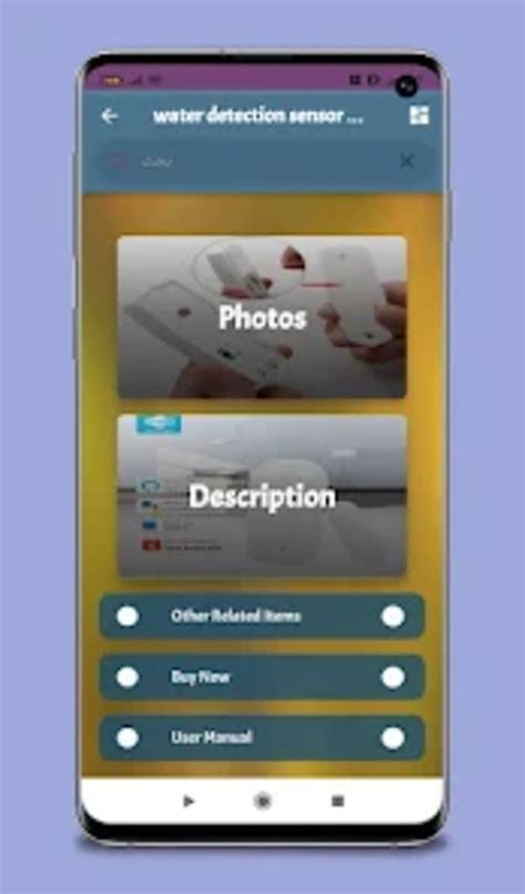 Water Detection Sensor Guide For Android Download