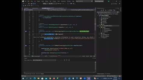 Connect Net Core Mvc Project To Mysql Based On Database First شرح بالعربي Youtube