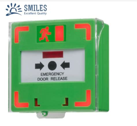 Reset Emergency Door Release Exit Switch Call Point Dual LED With Plastic Cover EX L