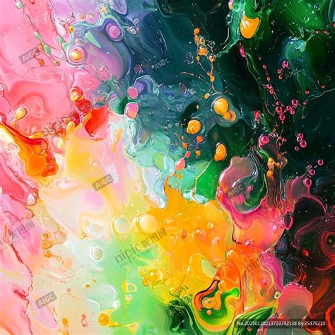 Ai创作图彩色液化抽象图 高清大图色彩抽象 高级流体唯美艺术 炫丽流体画 肌理彩色流体背景 创意律动色彩 肌理彩色流体装饰画 颜料交融多彩图案 炫丽的梦幻流体画 抽象炫彩 炫彩抽象 流光意境