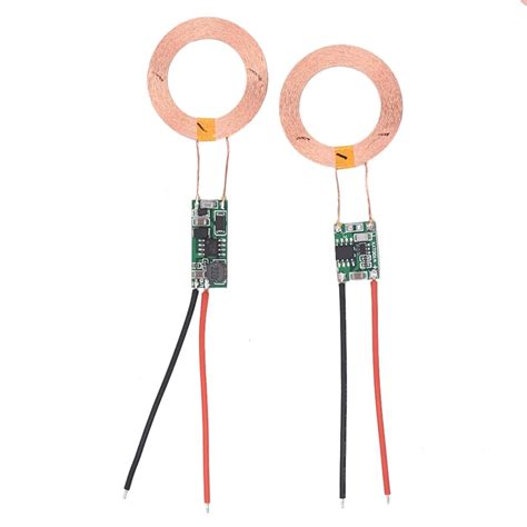 Taidacent Input 12V Output 9V 500mA Wireless Charger Module Battery Wireless Charge Contactless