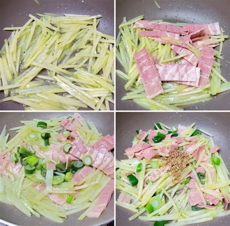 베이컨감자볶음