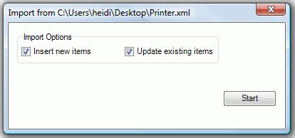 Importing Configuration Data To SNMP Connector