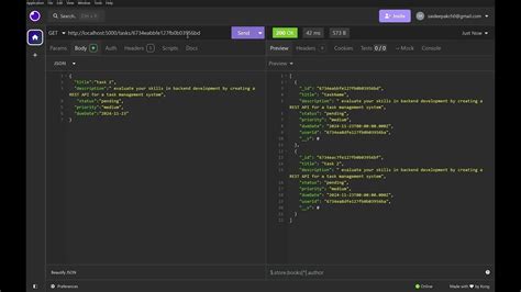 Preview Of Crud Operations Mongodb Mernstack Backend Authentication Youtube