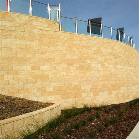 Textured Easy Lock Block Adelaide Retaining Wall Block Tasman Blocks
