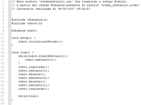 Código traducido a Arduino del ejemplo propuesto en la Figura 7 Download Scientific Diagram