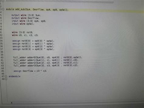 Solved Coding With Verilogusing Your Corrected Block