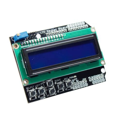 niteo lcd 1602 keypad shield extension panel for arduino due uno r3 me