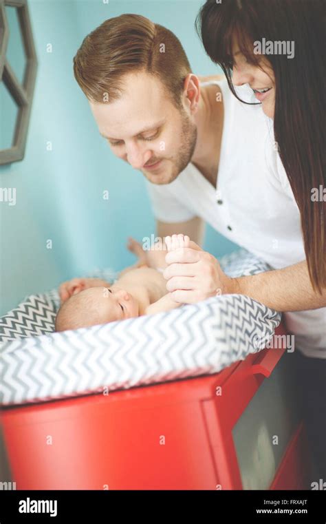 Diaper Change Hi Res Stock Photography And Images Alamy