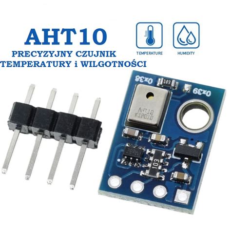 Precyzyjny Czujnik Temperatury I Wilgotności Aht10 Arduino Esp Skoki