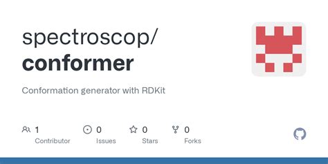 Github Spectroscopconformer Conformation Generator With Rdkit