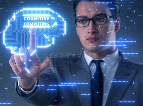 Cognitive Computing Concept As Modern Technology Stock Illustration Illustration Of Cognition