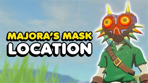 Zelda Tears Of The Kingdom Majoras Mask Location Youtube