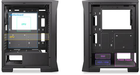 NX360 Is The Mid Tower ATX Gaming Case And Best Gaming Pc With High Airflow Front Panel 360mm