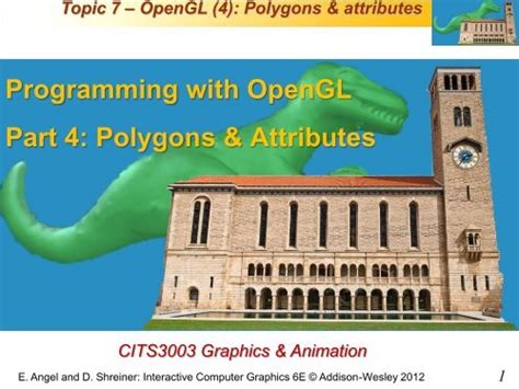 Programming With Opengl Part 4 Polygons Undergraduate