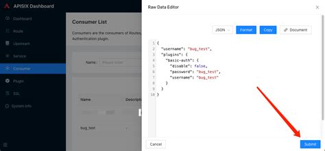 Click Submit In The Viewing Page Of Consumer Will Create An New