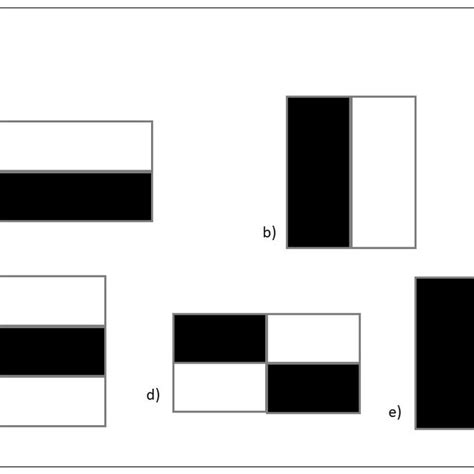 Depicts Haar Algorithmic Feature Extraction Approaches Which Are