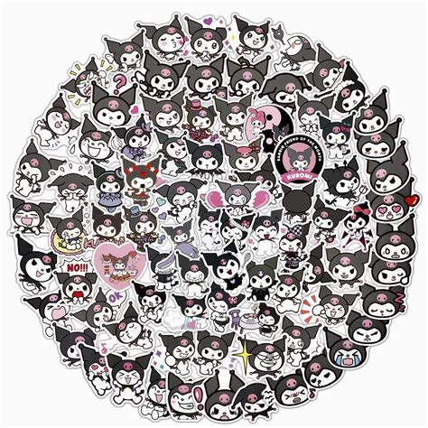 Stickers 50pc Hello Kitty Kuromi Best Friends My Melody Japanese
