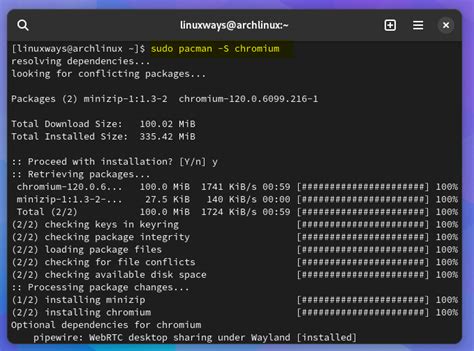 How To Install Google Chrome On Arch Linux Linuxways