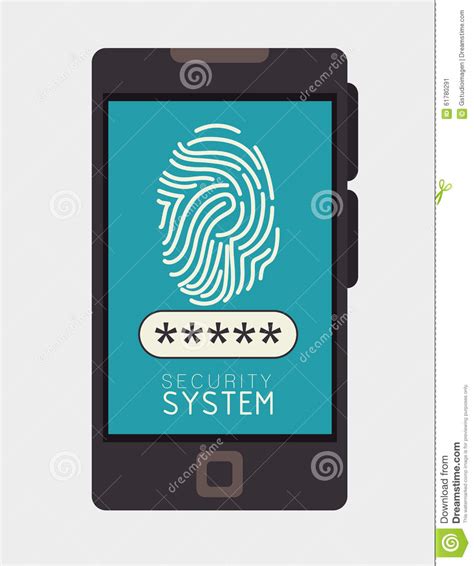 Surveillance Security System Stock Vector Illustration Of Concept Graphic 61780291