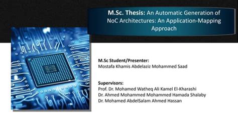 An Automatic Generation Of Noc Architectures An Application Mapping