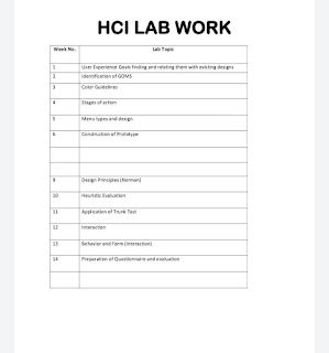HCI Lab Work Meradesh In