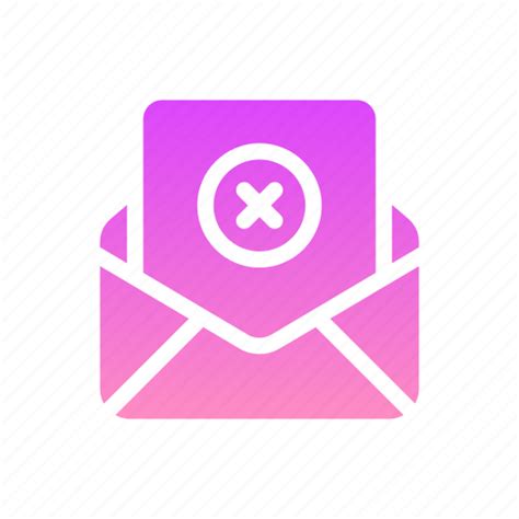 Cancel Delete Envelope Message Email Icon Download On Iconfinder