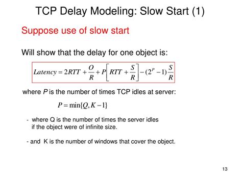 Ppt Lecture 10 Tcp Performance Powerpoint Presentation Free