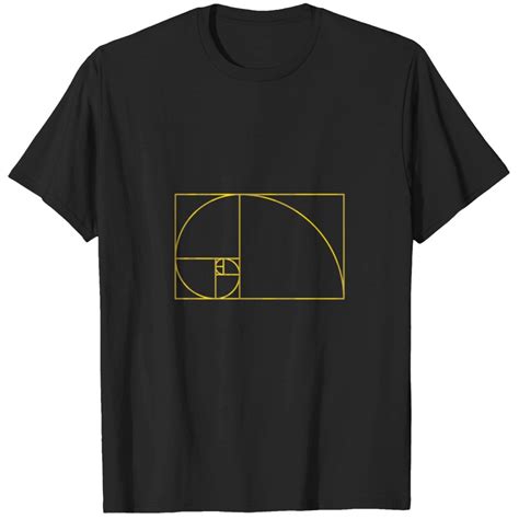 Fibonacci Sequence Golden Ratio Rule Fibo Numbers T Shirt Sold By