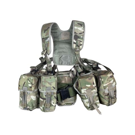 British Army Issue Mtp Plce Webbing Set With 5 Pouches Raid Supply Uk